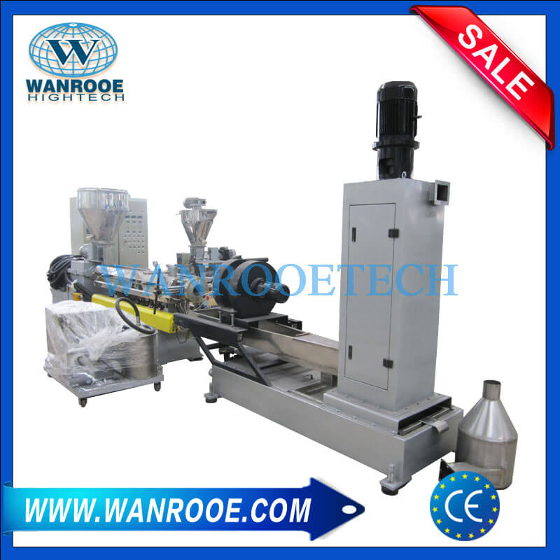 China PP PE PS PET PVC Plastic Compounding Pelletizing Line ...
