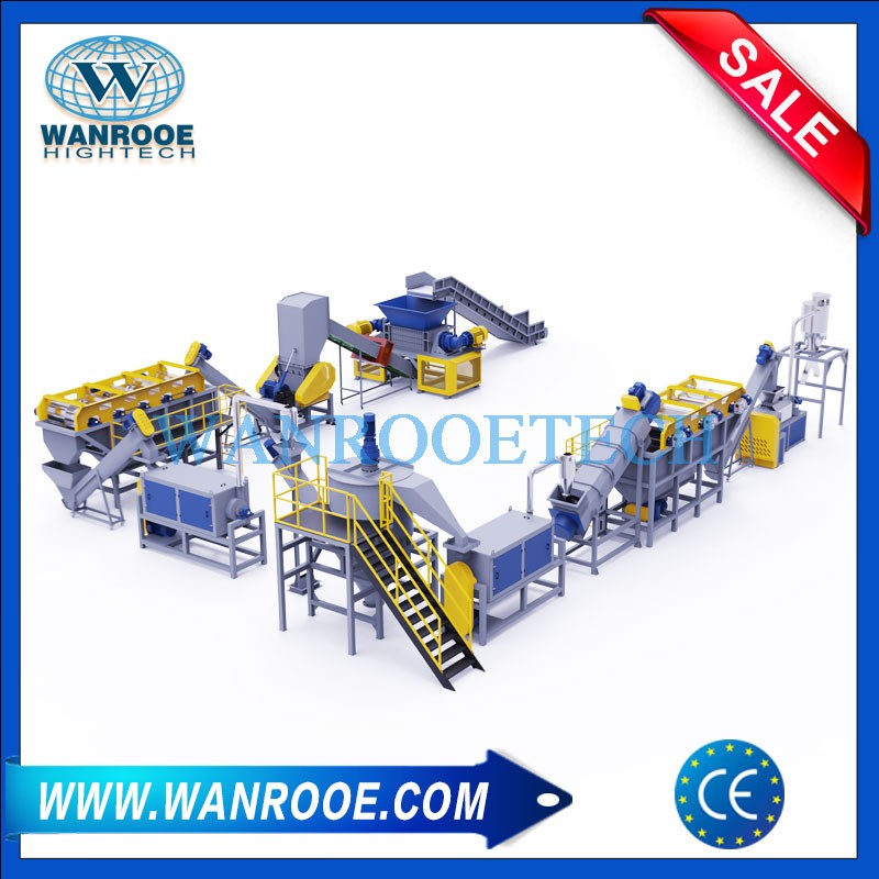 HDPE PP Hard Plastic Grinding And Washing Line,HDPE Bottles Washing ...