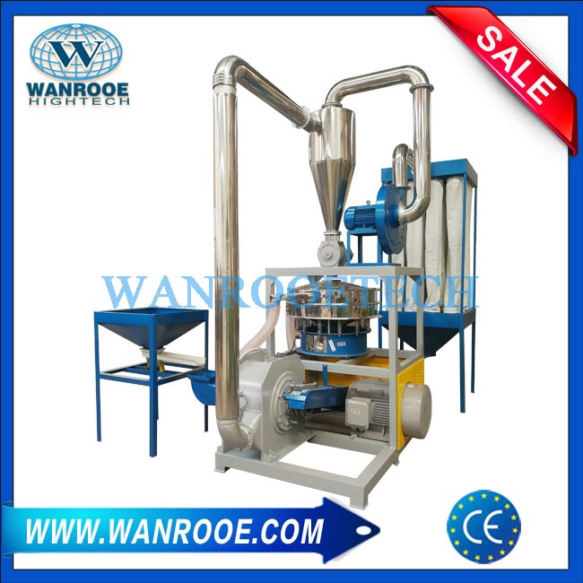 800kg/h Soft PVC Plastic Pulverizing Machine from China Manufacturer ...