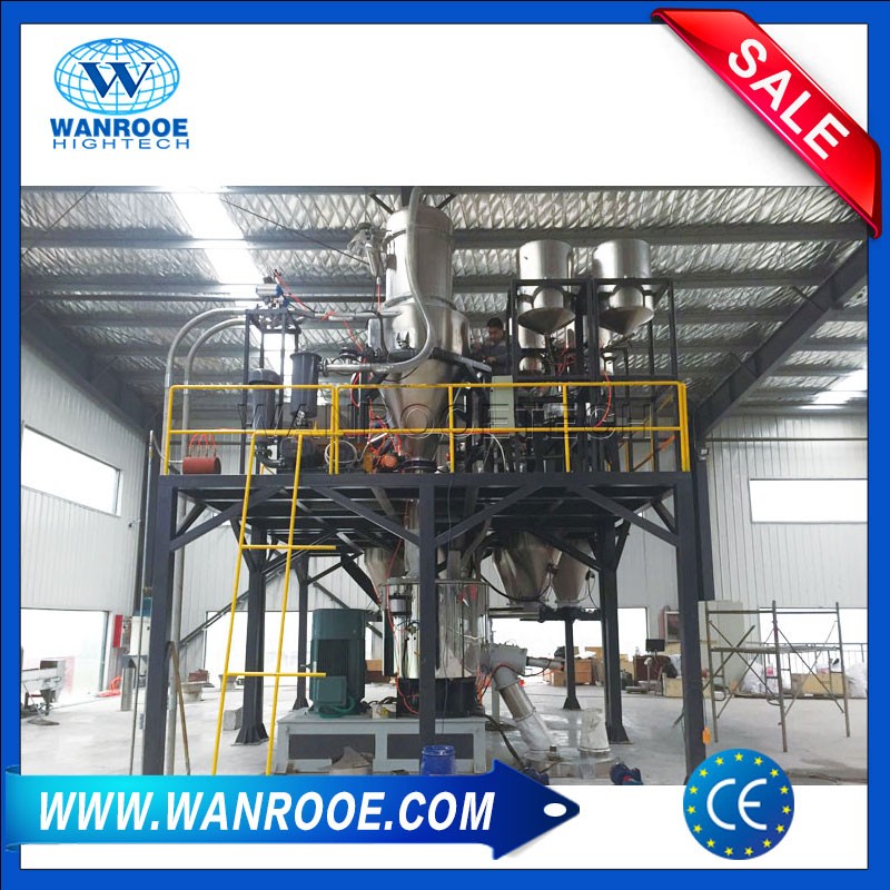Industrial Plastic Mixer PVC High Speed Mixing System-WANROOETECH
