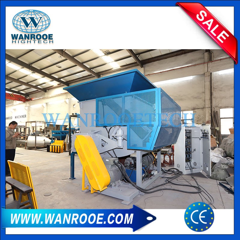 1500kg/h Wood Scrap Wooden Pallet Timber Shredder Machine - WANROOETECH