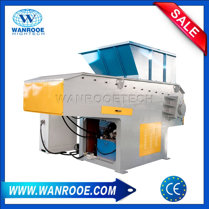 800Kg/h Aluminum Tin Beer Can Aluminum Scrap Shredder Machine - WANROOETECH