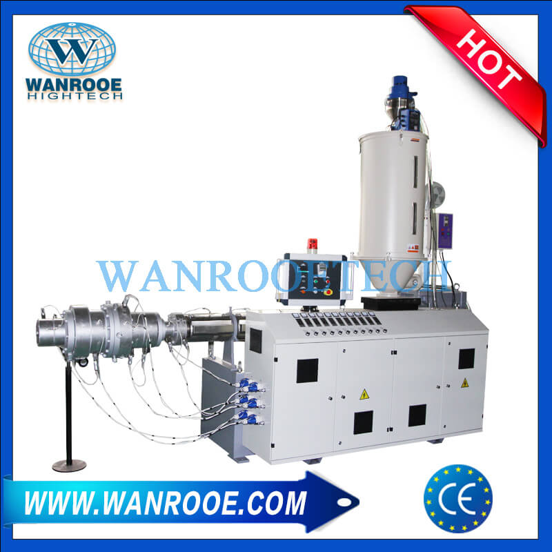 PP PE PPR ABS Single Screw Extruder,Plastic Extruder Machine, Plastic ...