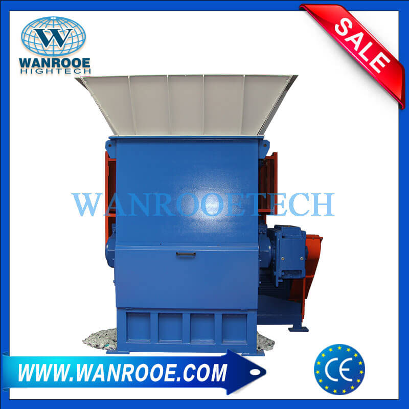Single Shaft Coconut Fiber Coir Coconut Husk Shell Shredder Machine ...